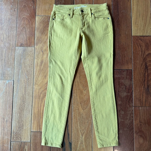 Universal Thread | Jeans | Universal Thread Mustard Yellow Cropped ...